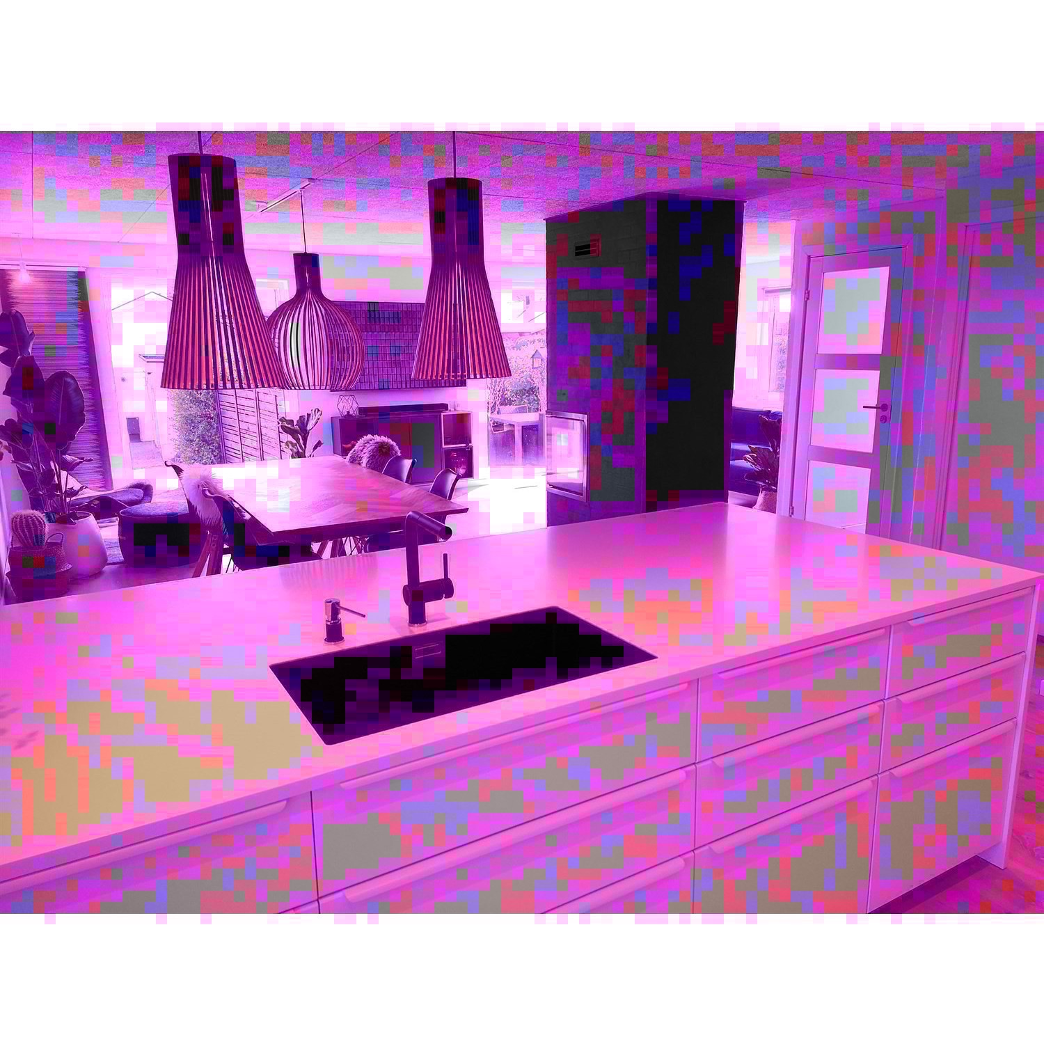 Glacier White Round Corian sheet cut to size. Order online