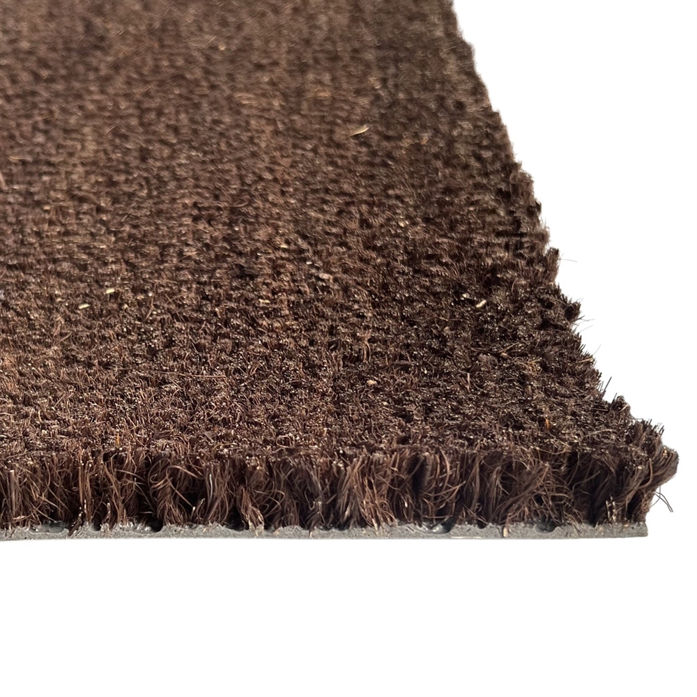 Brown coconut mat cut to size | Coir mats, many colours