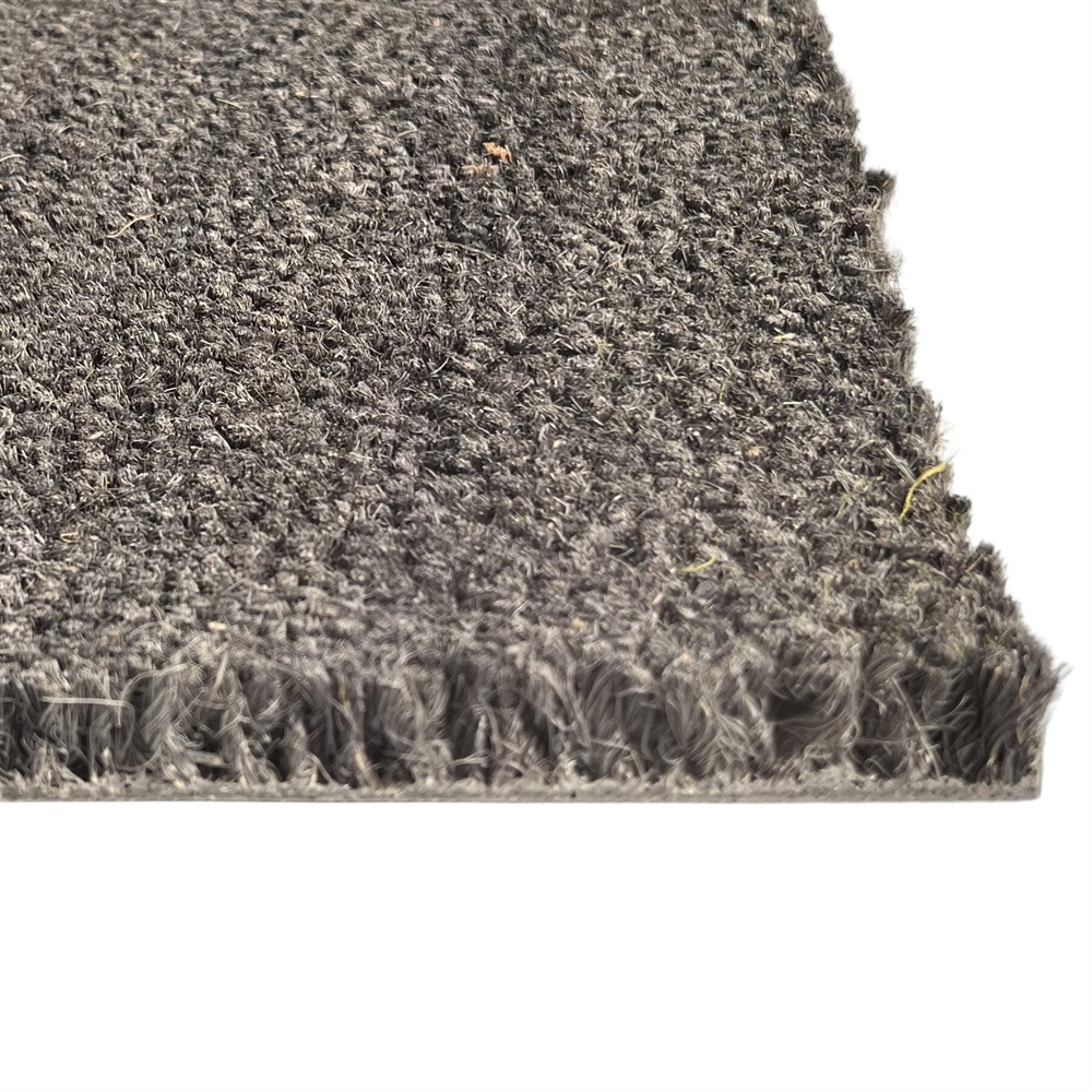 Grey coconut mat cut to size | Coir mats, many colours