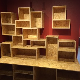 OSB wooden boxes | Box in OSB wood cut to your specifications