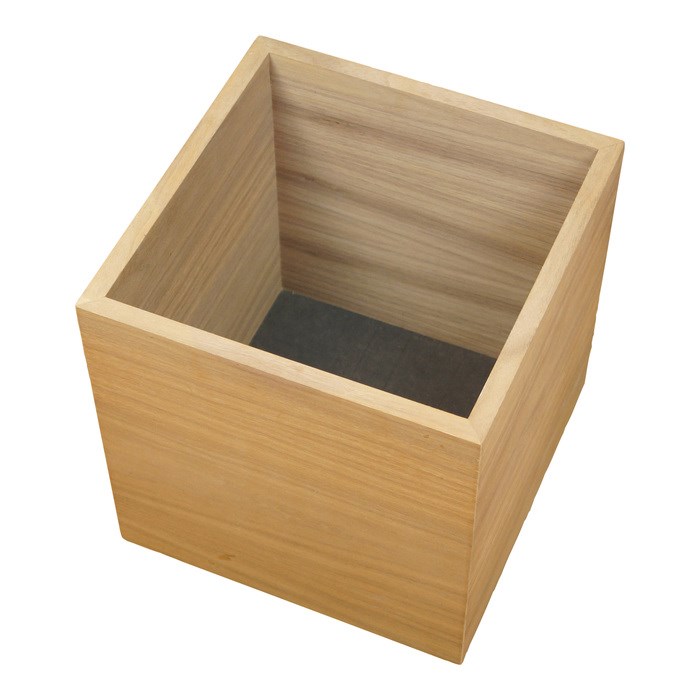 Wooden box in walnut 16 mm | Wooden shelf made to your measurements